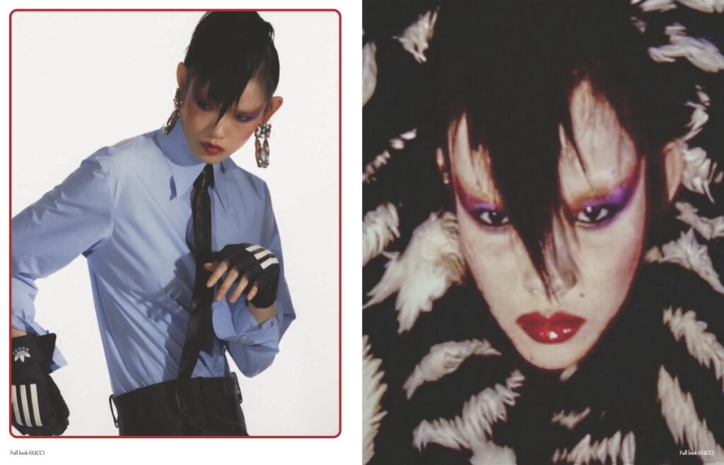 Adrian Samson captures Xie Chaoyu for INDIE's Gucci special